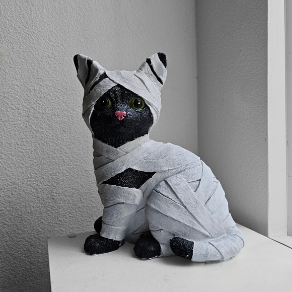 Accents | Sold Mummy Cat Halloween Decoration | Poshmark